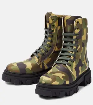 GIA BORGHINI Gia 35 Combat Boots