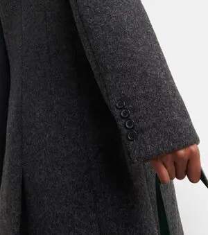 Khaite Bontin Wool-blend Coat - Grey
