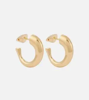 Bottega Veneta Sardine Small 18kt -plated Sterling Silver Earrings