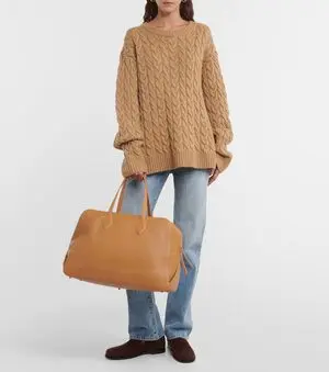 Khaite Maeve Leather Tote Bag