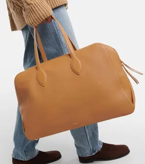 Khaite Maeve Leather Tote Bag