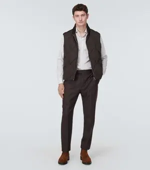 Manolo Blahnik Brompton Suede Chelsea Boots