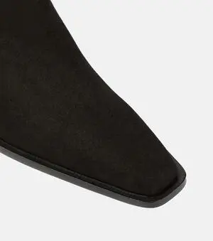 TOTEME The City Ankle Boots - Black