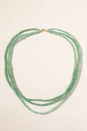 Jia Jia Gold Emerald Necklace