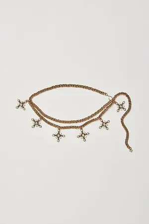 Free People Renaissance Chain Belt - Opalite
