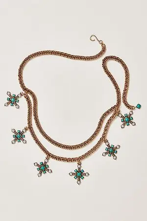 Free People Free People Renaissance Chain Belt Sleeping Beauty