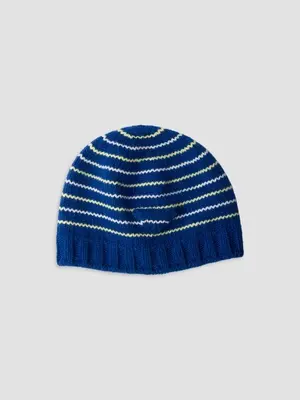 Prada Wool And Cashmere Beanie - Blue