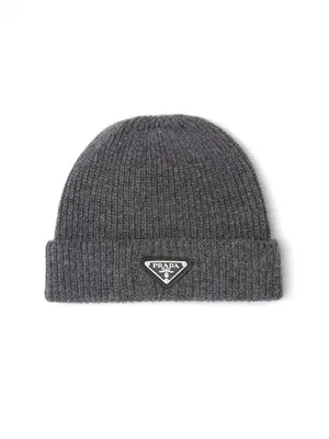 Prada Wool And Cashmere Beanie One-color