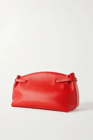 FERRAGAMO Hug Embellished Large Leather Shoulder Bag