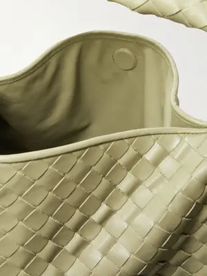 Bottega Veneta Hop Large Shoulder Bag - Green
