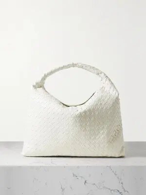 Bottega Veneta Hop Textured Shoulder Bags