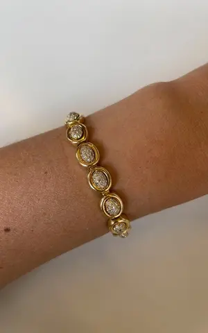 WINDSOR JEWELERS 18k Yellow Diamond Bracelet, Van Cleef & Arpels