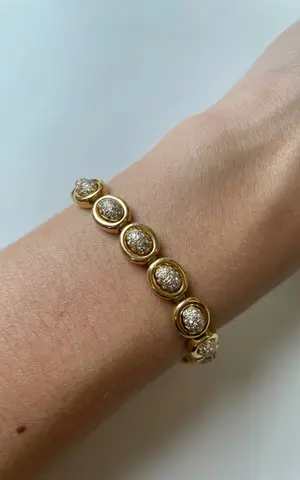 WINDSOR JEWELERS 18k Yellow Diamond Bracelet, Van Cleef & Arpels
