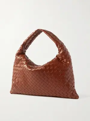 Bottega Veneta Hop Intrecciato Leather Tote