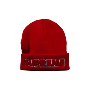 Supreme Outline Beanie - Red