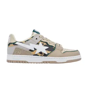 A BATHING APE Sk8 Sta #4 - Cream