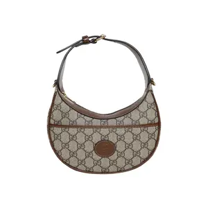 Gucci Half Moon Shaped Mini Bag With Interlocking G