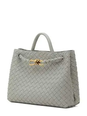 Bottega Veneta Medium Andiamo Leather Top Handle Bag