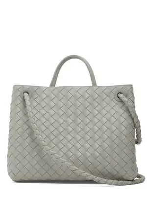 Bottega Veneta Medium Andiamo Leather Top Handle Bag