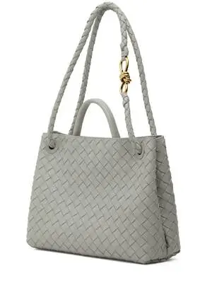 Bottega Veneta Medium Andiamo Leather Top Handle Bag