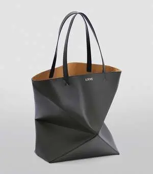 Loewe Fold Puzzle Tote Bag - Black