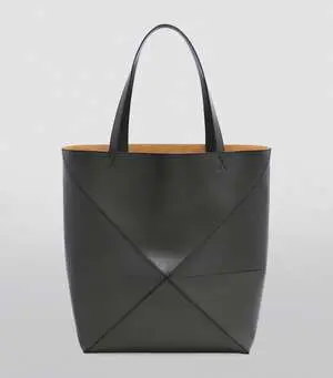 Loewe Fold Puzzle Tote Bag - Black