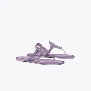 Tory Burch Tory Burch Miller Pavé Knotted Sandal Dark Lilac