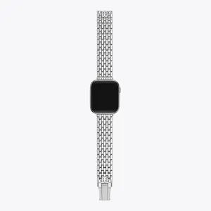 Tory Burch Eleanor Band For Apple Watch - Silver
