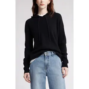 Nordstrom Wool And Cashmere Knit Hoodie