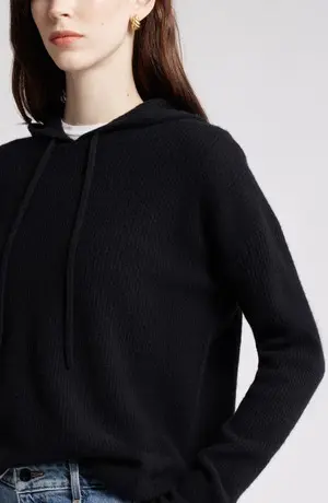 Nordstrom Wool And Cashmere Knit Hoodie