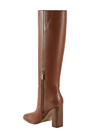 Marc Fisher Lannie Knee High Boots - Medium Natural