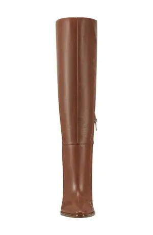 Marc Fisher Lannie Knee High Boots - Medium Natural