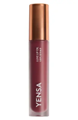 YENSA Luxe Lip Nourishing Oil With Hyaluronic + Vitamin E - On The Mauve