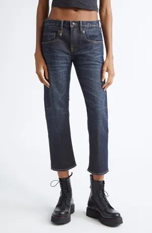 R13 Boyfriend Straight-leg Jeans
