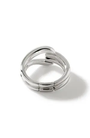 John Hardy Sterling Surf Link Ring