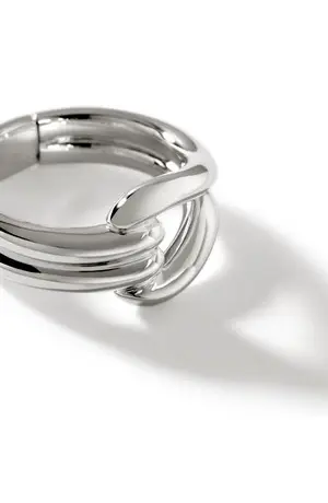 John Hardy Sterling Surf Link Ring