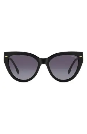 Carrera Eyewear Carrera Eyewear Cat Eye Sunglasses Black/ Gray Polar