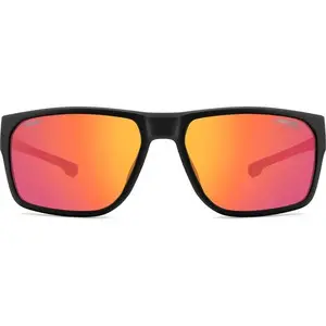 Carrera Eyewear X Ducati Rectangular Sunglasses - Black Red/red Multilayer