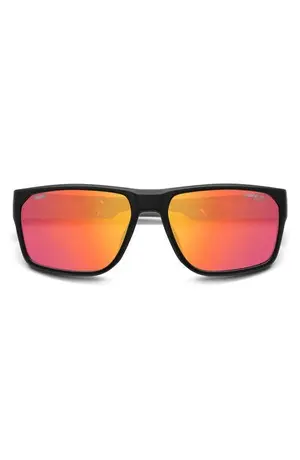 Carrera Eyewear X Ducati Rectangular Sunglasses - Black Red/red Multilayer