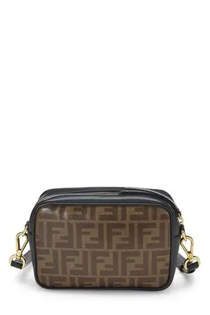 Fendi Zucca Coated Canvas Camera Bag - Black