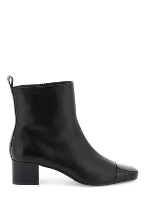 CAREL CAREL Leather Ankle Boots Black