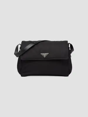 Prada Re-nylon Padded Shoulder Bag - Black
