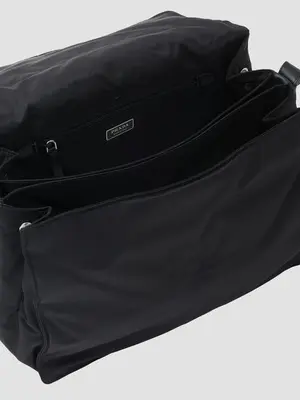 Prada Re-nylon Padded Shoulder Bag - Black