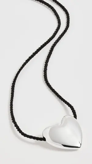 ANNIKA INEZ Large Heart Necklace