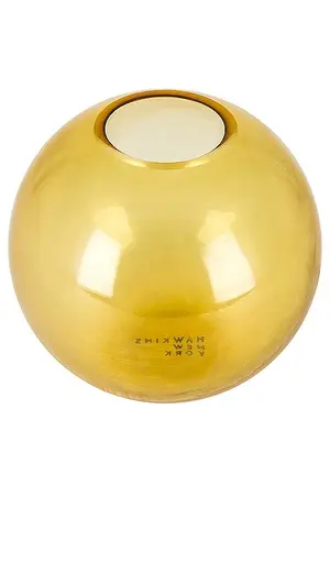 HAWKINS NEW YORK Aurora Large Sphere Vase In Yellow