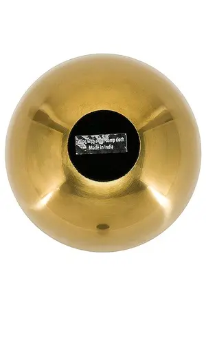 HAWKINS NEW YORK Essential Medium Footed Bowl In Metallic Gold