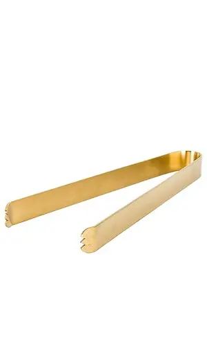 HAWKINS NEW YORK Simple Ice Tongs In Metallic Gold - N,a