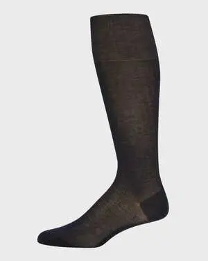BRESCIANI Bresciani Knit Over-Calf Socks