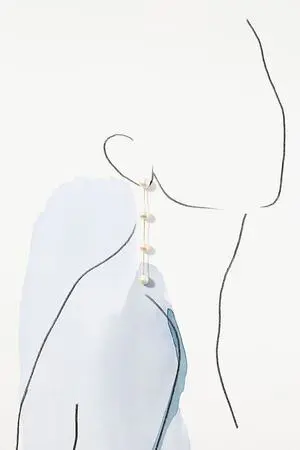 Ettika Dripping Pearl Drop Earrings