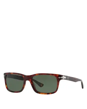 Persol Rectangle Sunglasses, 58mm - Havana